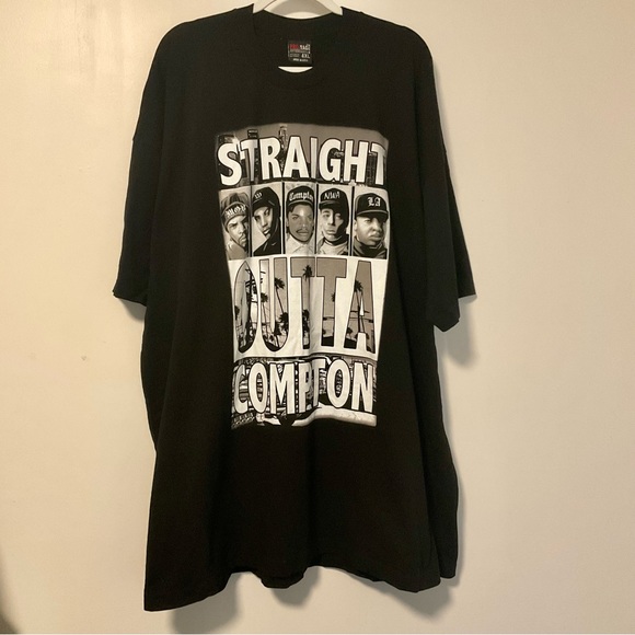 N.W.A | Shirts | Vintage Nwa Straight Outta Compton T Shirt 4xl Made In ...